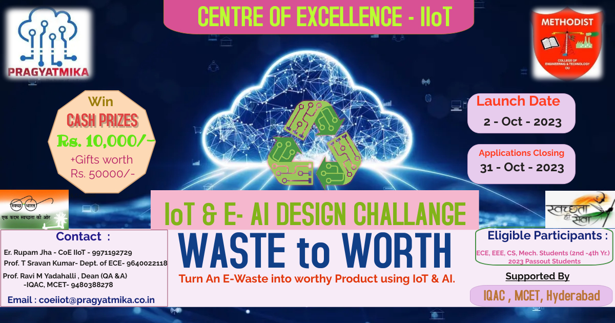 IoT & E-AI Design Challenge – Waste to Worth - Hyderabad